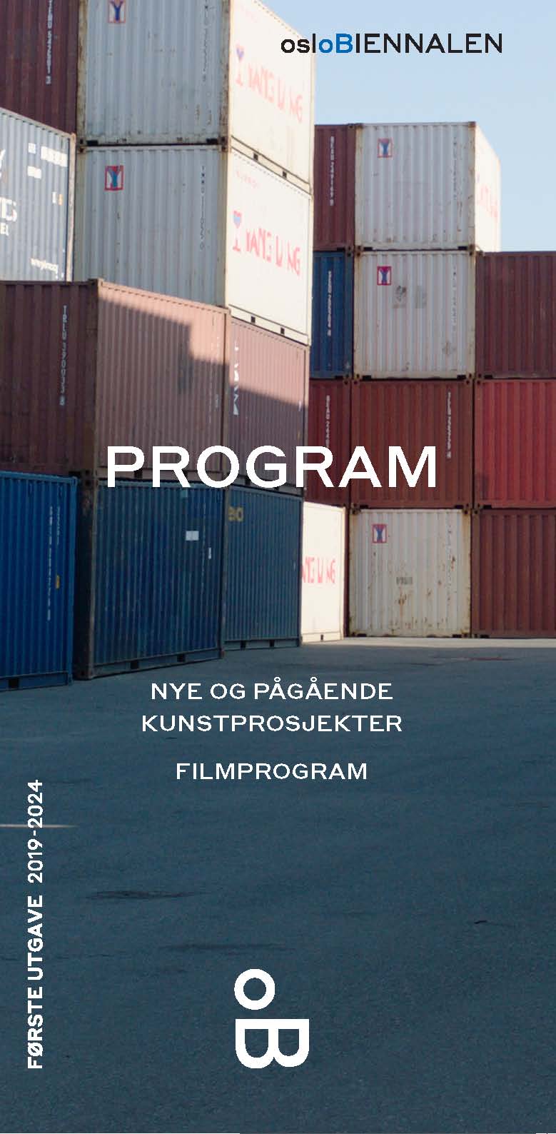 oB program for oktober - desember 2019 - oslobiennalen